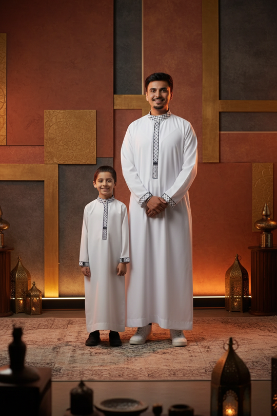 Men's Embroidered Thobes & Fancy Jubbas | Wedding & Eid Wear USA – The ...